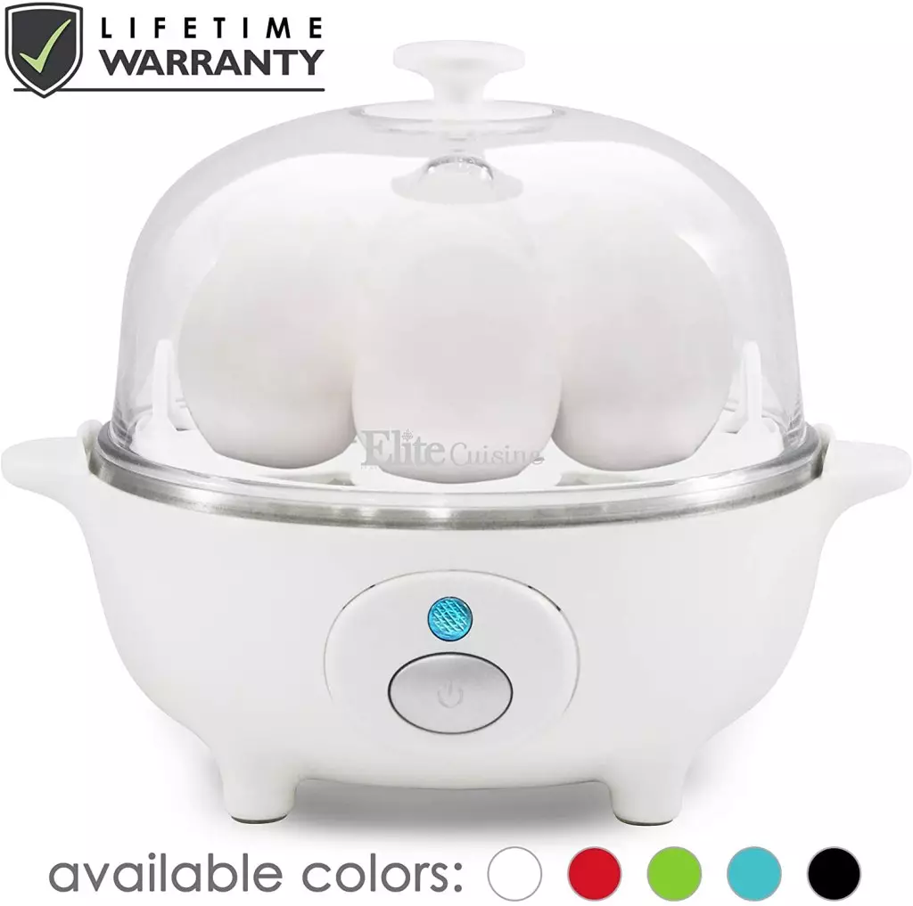 Elite Cuisine Automatic Easy Egg Cooker