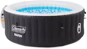 Coleman SaluSpa Portable 4 Person Outdoor Inflatable Hot Tub