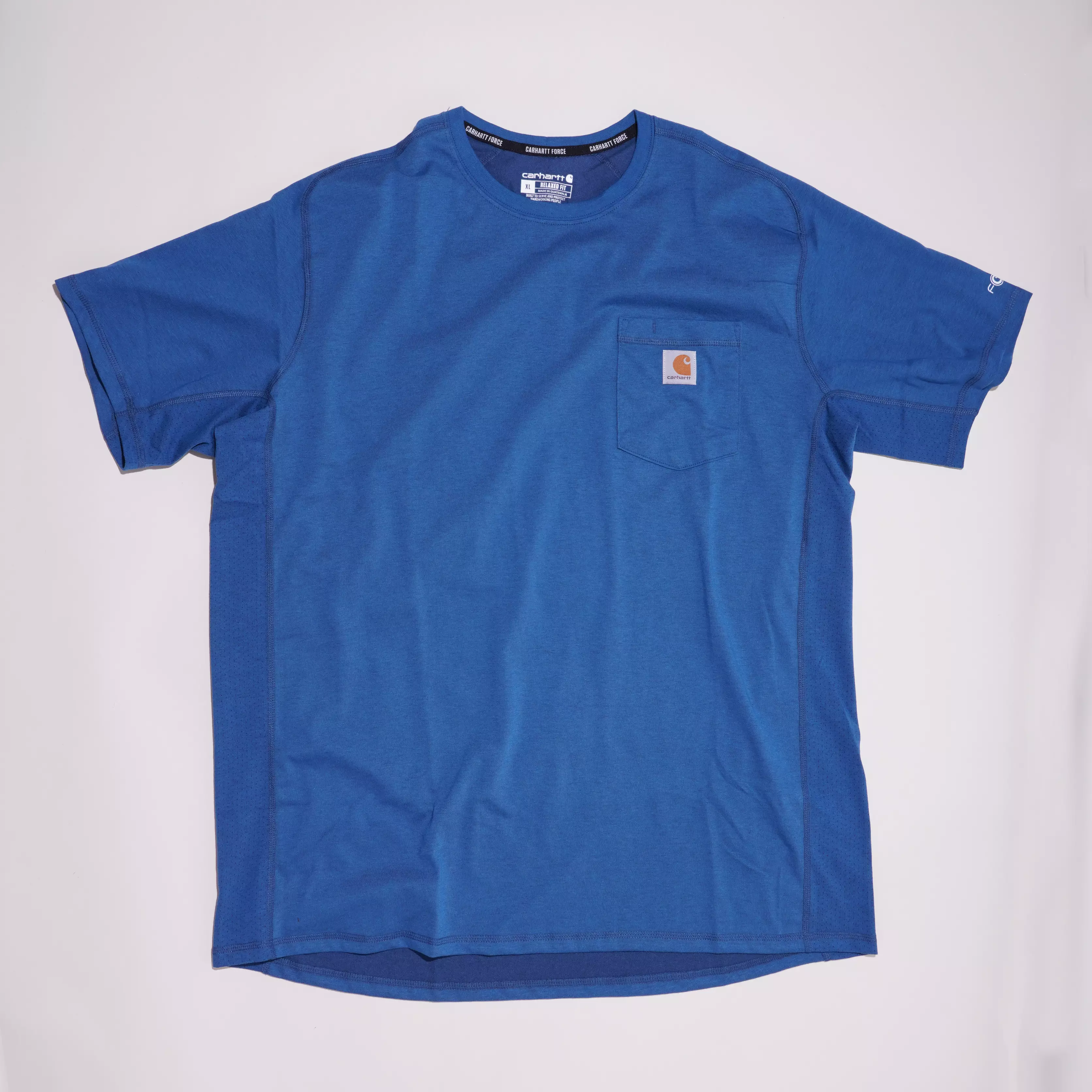 칼하트 포스 릴렉스 핏 미드웨이트 반팔 포켓 티셔츠