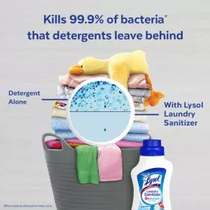 hako de lysol-lavotaĵa sanitizer
