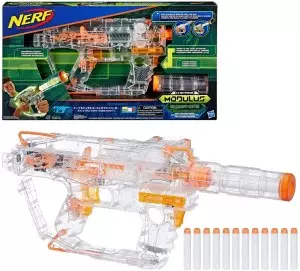 خودڪار nerf بندوق - Evader Modulus Nerf موٽرائيز لائيٽ اپ ٽوائي بلاسٽر