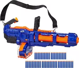 स्वचालित nerf बन्दूक - Nerf Elite Titan CS-50 खेलौना ब्लास्टर