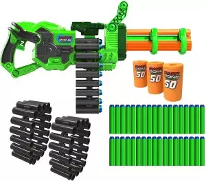 fana nerf otometi - Dart Zone Super Commando Gatling Blaster