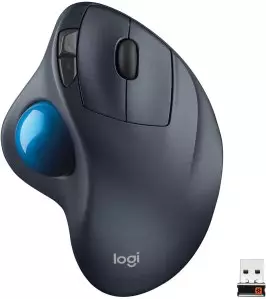 Мышь Logitech с трекболом