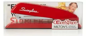 milton swingline red stapler
