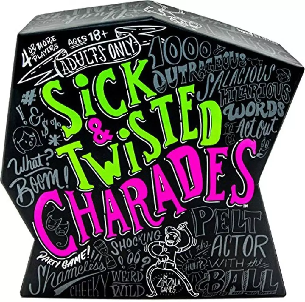 Wonder Forge Sick & Twisted Charades Party Game pour adultes