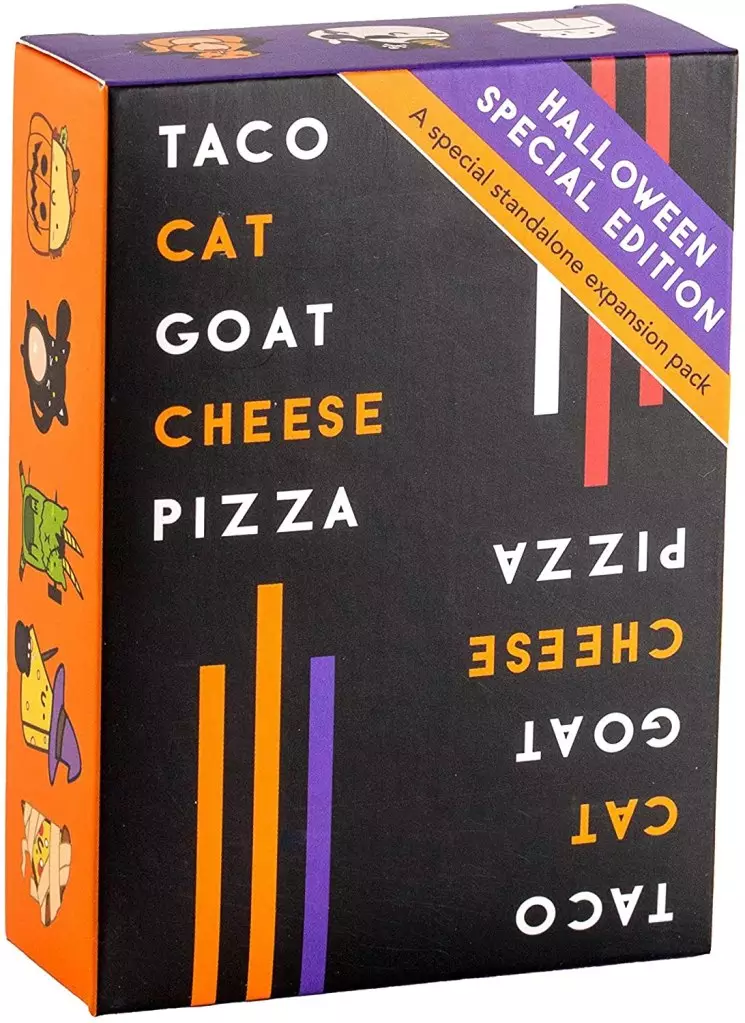 Dolphin Hat Games Taco Cat Get Cheese Pizza Halloween Edition