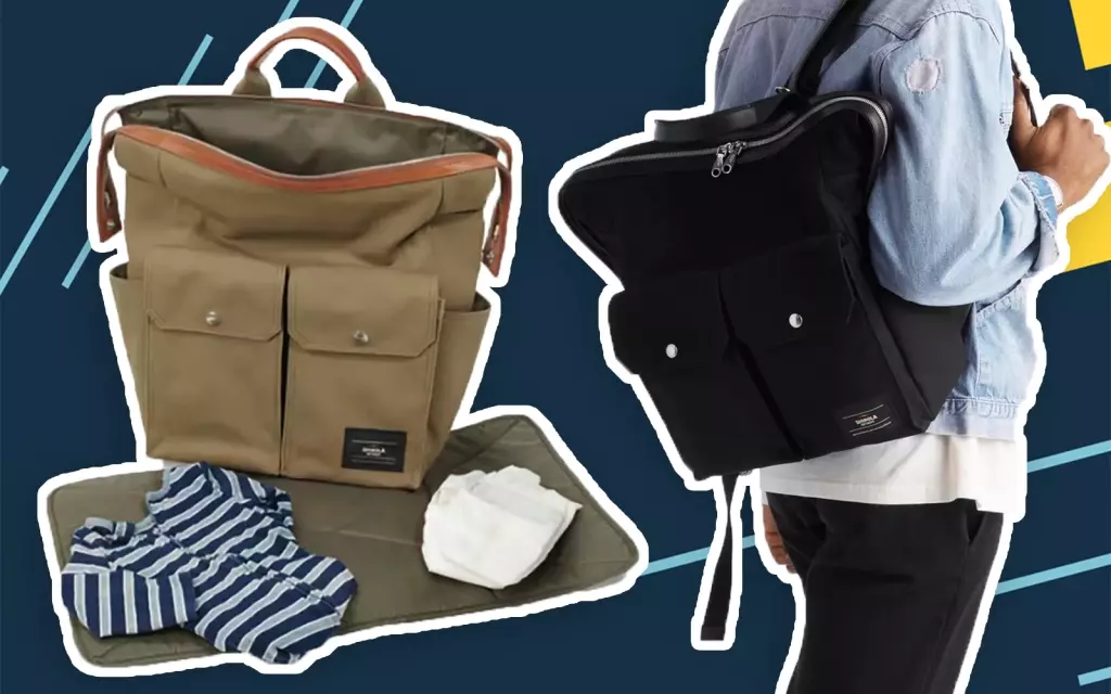 O novo 'Pacote dos Pais' de $ 795 de Shinola fará com que os pais realmente queiram carregar a bolsa de fraldas?