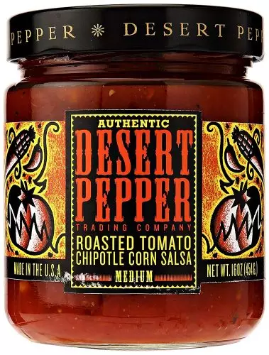 Desert Pepper Trading Company შემწვარი პომიდვრის Chipotle Salsa