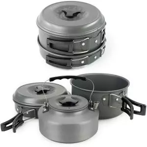 Cookware Camping Winter na Ntọala ite