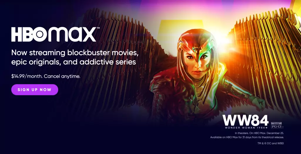 HBO Max, layanan streaming terbaik