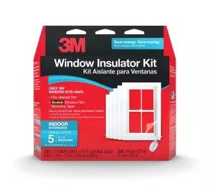 3M Indoor Window Insulator Kit Insulates