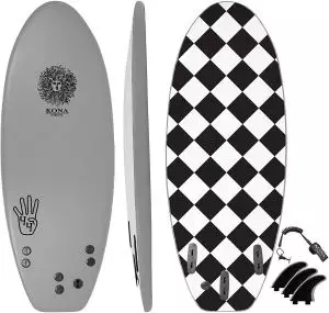 KONA SURF CO. Soft Top Foam Hybrid Boogie Bodyboard