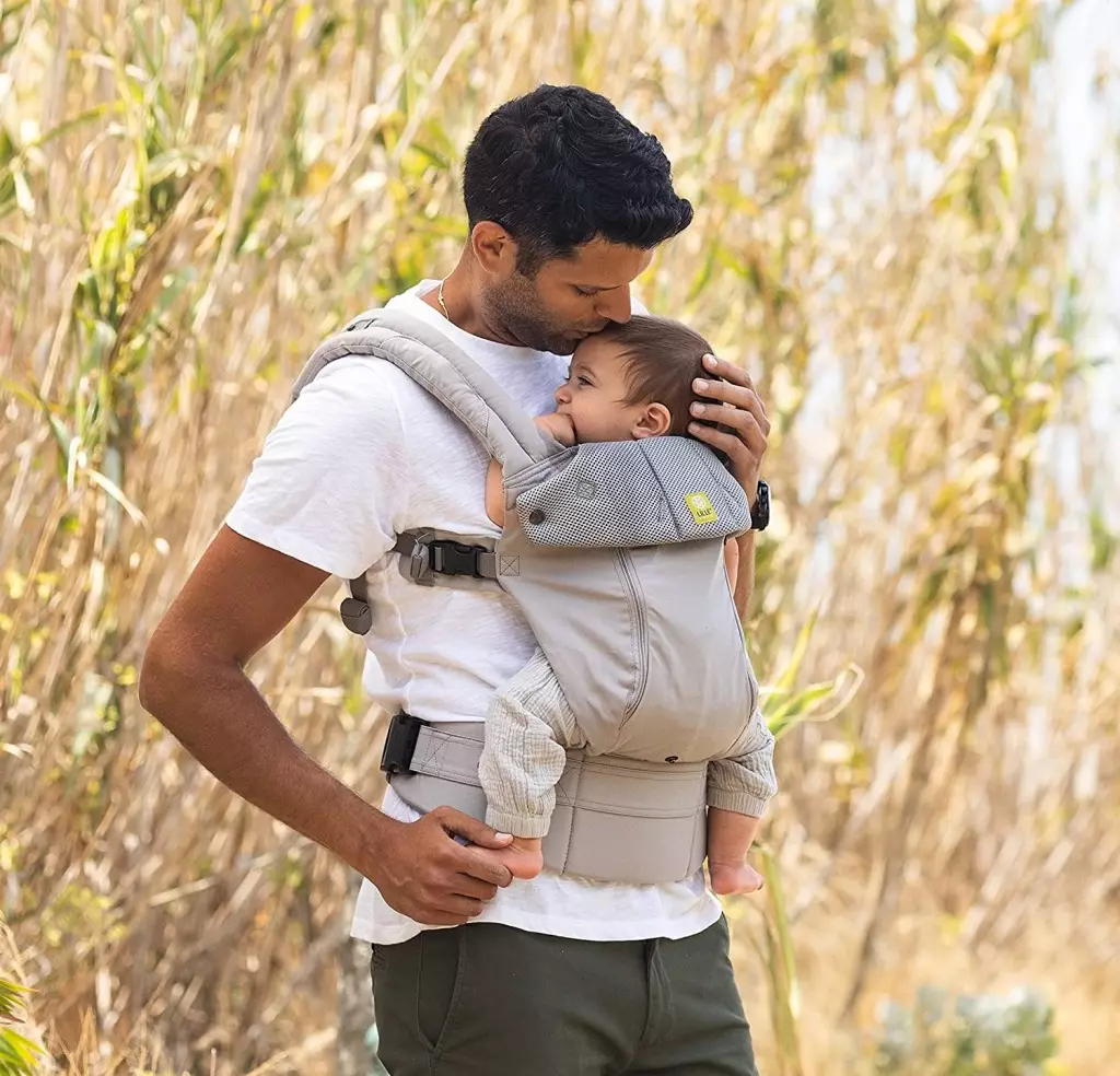 LÍLLÉbaby എല്ലാ സീസണുകളും പൂർത്തിയാക്കുക എർഗണോമിക് 6-ഇൻ-1 ബേബി കാരിയർ