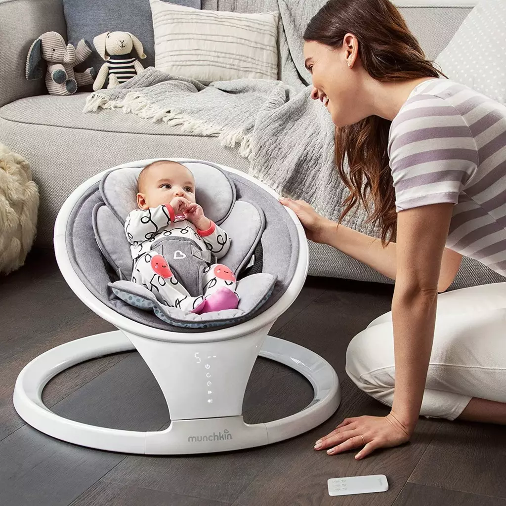Лесен замав за бебиња со овозможен Bluetooth Munchkin