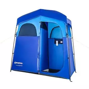 Príobháideacht Tent Camping Shower Leithreas