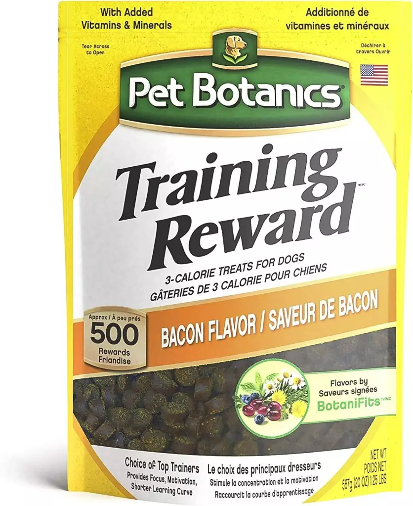 Récompense de formation Pet Botanics, friandises saines pour chiens