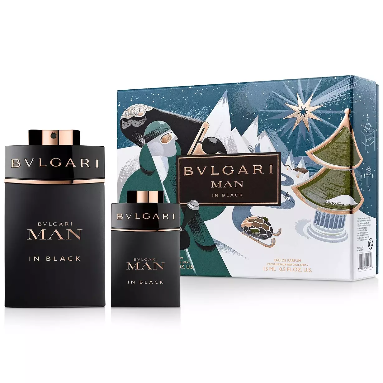 Set cadou BVLGARI Man In Black Eau de Parfum