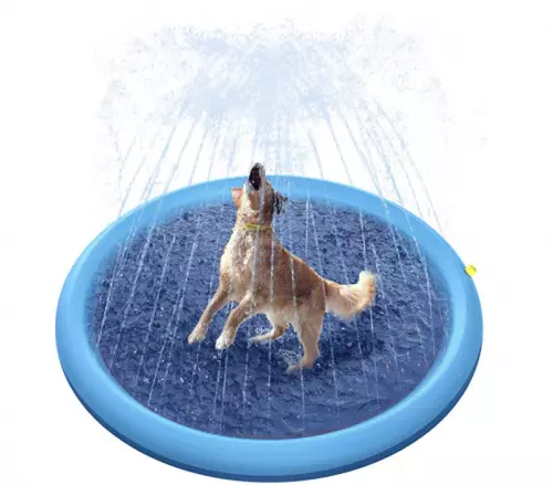 Peteast Sprinkler Pad，最好的狗池