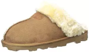 CLPP'LI Slip On Faux Fur Warm Winter Mules