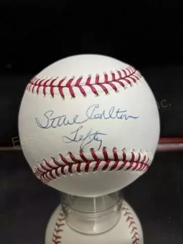 Steve Carlton autograferet bold