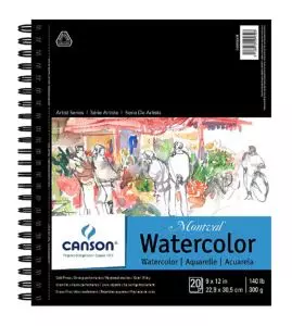 Canson Artist Series Montval Watercolor Paper Pad
