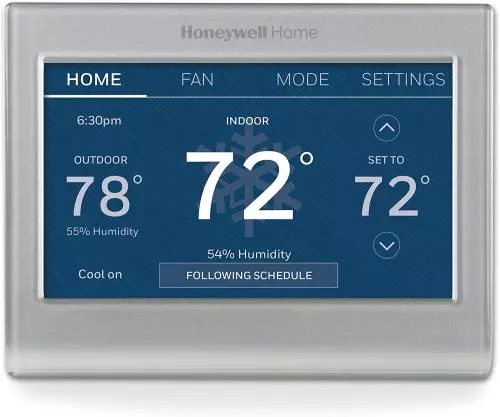 Honeywell mājas Wi-Fi krāsu viedais termostats