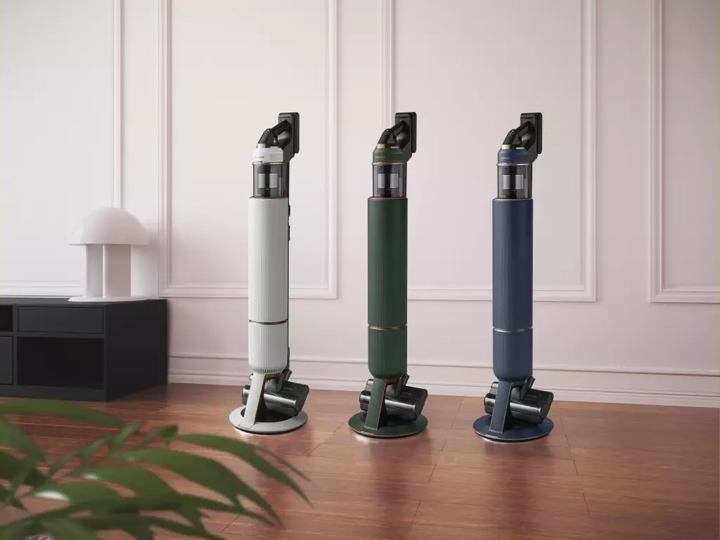 samsung bespoke jet vacuum gbogbo awọn mẹta papo