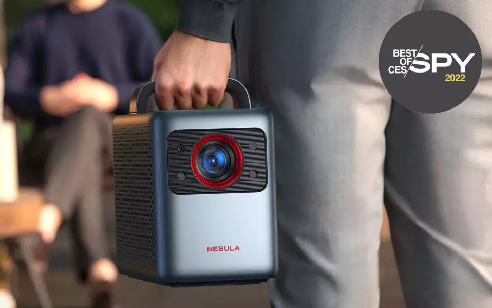 Anker nebula laser projector ho CES