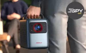 Anker nebula laser projector ho CES 2022