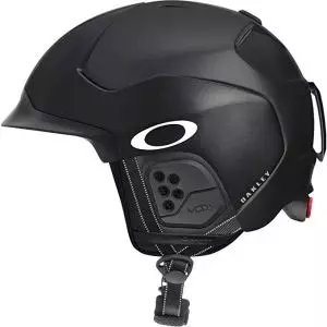 helm ski hitam oakley