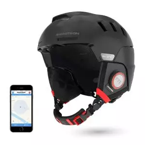 Snowboard Hjelm Bluetooth-hodetelefoner