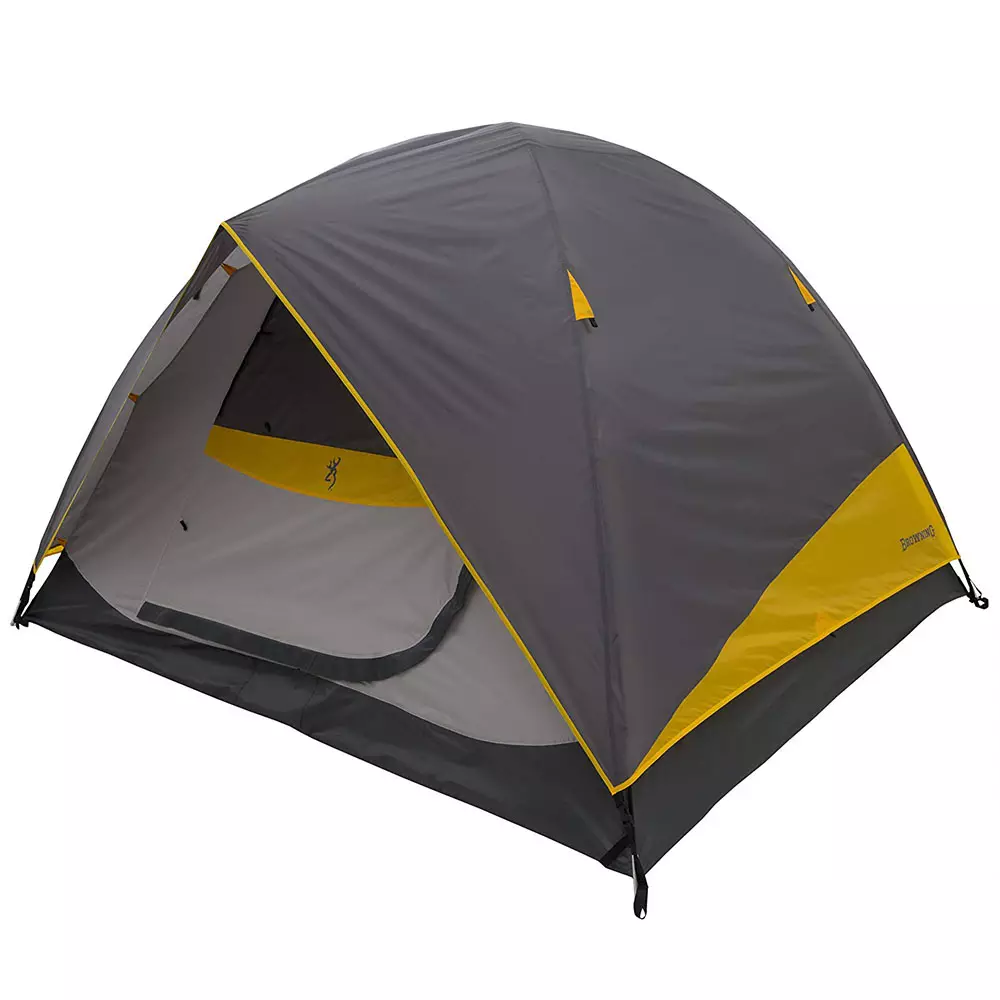 Browning Camping Hawthorne 4-පුද්ගල කූඩාරම - Amazon Jeremy Renner Store