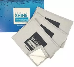 Simple Shine Premium ผ้าทำความสะอาดเครื่องประดับ
