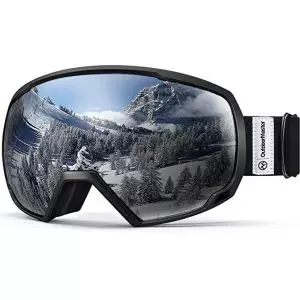 лыжные очки мастера на открытом воздухе