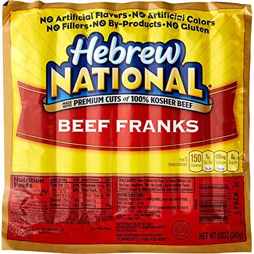 Hebrew national hot dogs