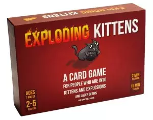 exploderande kattungar kortspel