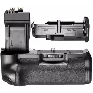 Naujesnė BG-E8 pakaitinė baterijos rankena, skirta Canon