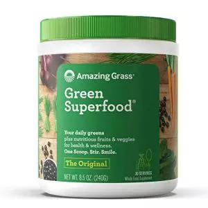 Grønt superfood pulver Amazng græs