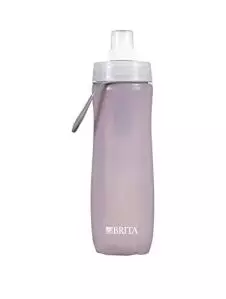 Liten vannflaske med filter