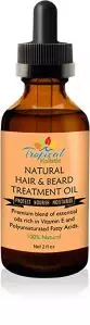 100% природно масло за третман на раст на коса и брада