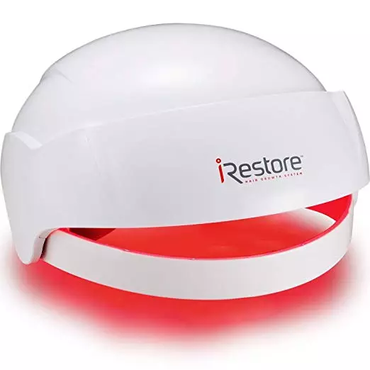 ቀጭን ፀጉር የሚያነቃቁ የራስ ቆዳ ምርቶች የፀጉር መርገፍ iRestore Laser Hair Growth System