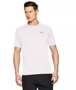 Hvid T-shirt Workout Under Armour
