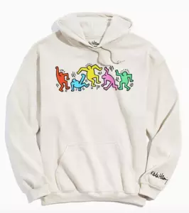 Keith Haring hættetrøje Urban Outfitters