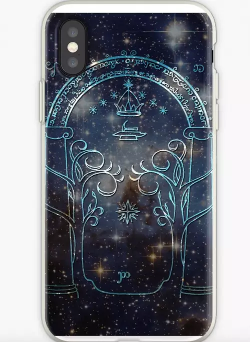 Gate to Moria lord of the rings iPhone case