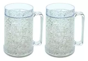 Ziggy V ดับเบิ้ลวอลล์ เจล Frosty Freezer Mugs