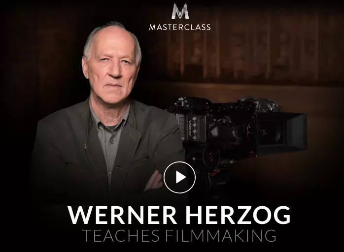 Werner Herzog ensina cine