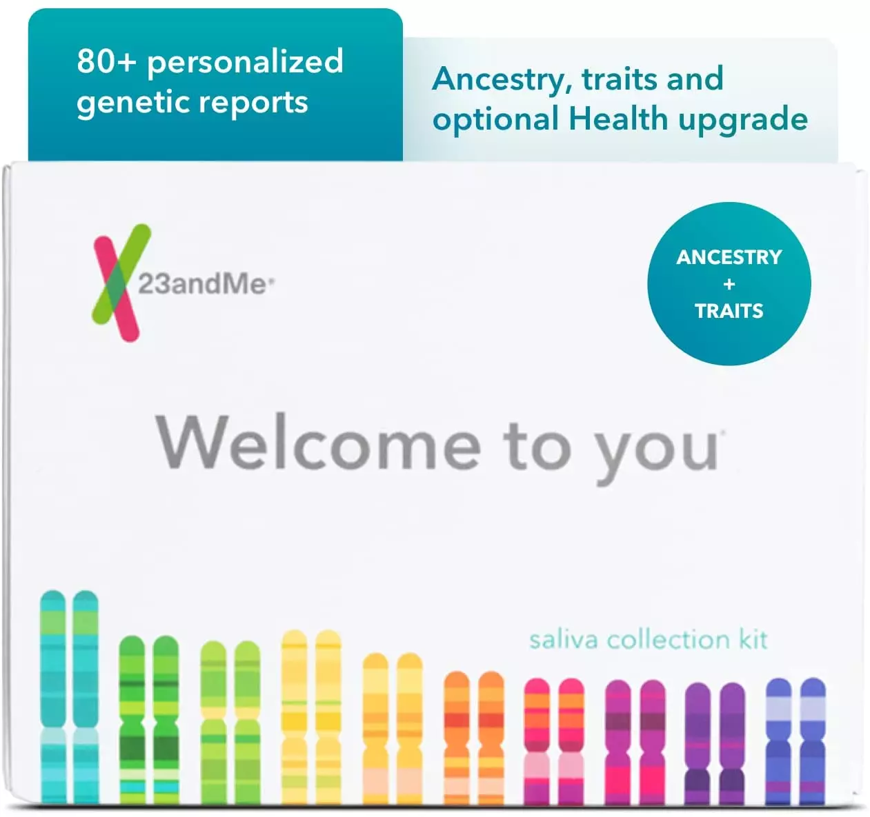 os mellores agasallos para homes, 23andMe Ancestry + Traits Service
