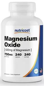 Magnesium oxide nutricost