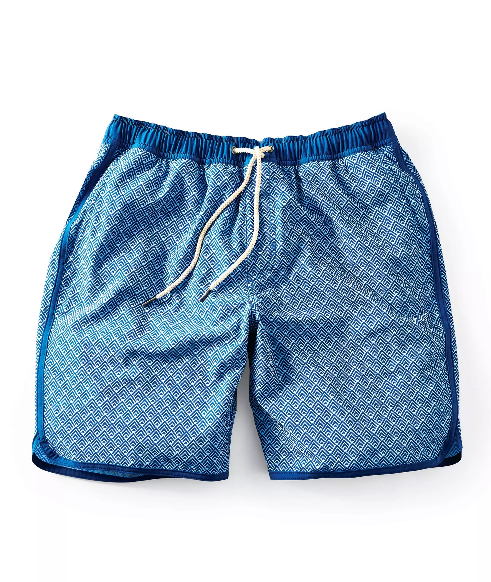 Recycelte Fair Harbor Shorts mit Ankerdruck